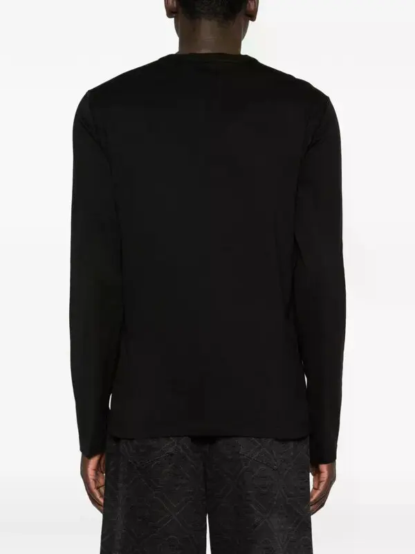 Dolce & Gabbana Long-sleeve Logo-plaque T-shirt