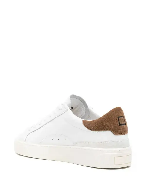 D.a.t.e. Sonica Sneakers With Perforated Detail - White