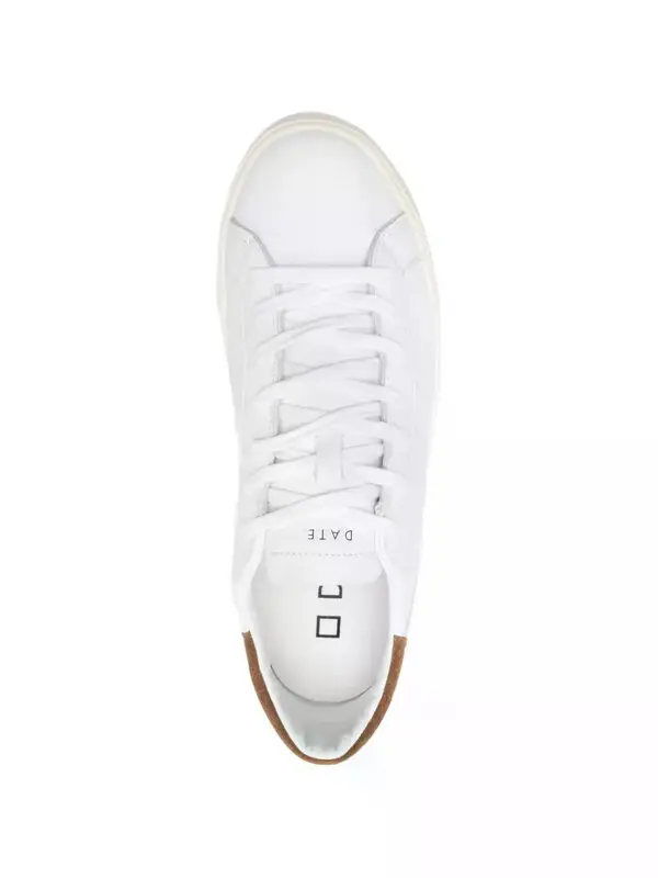 D.a.t.e. Sonica Sneakers With Perforated Detail - White