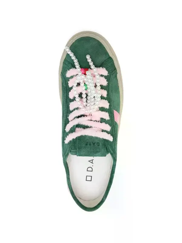 D.a.t.e. Tender Bow Sneakers - Green