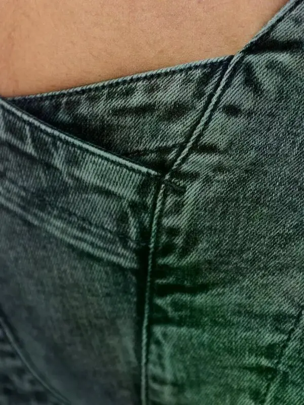 KNWLS Panelled Zip-fastening Jeans