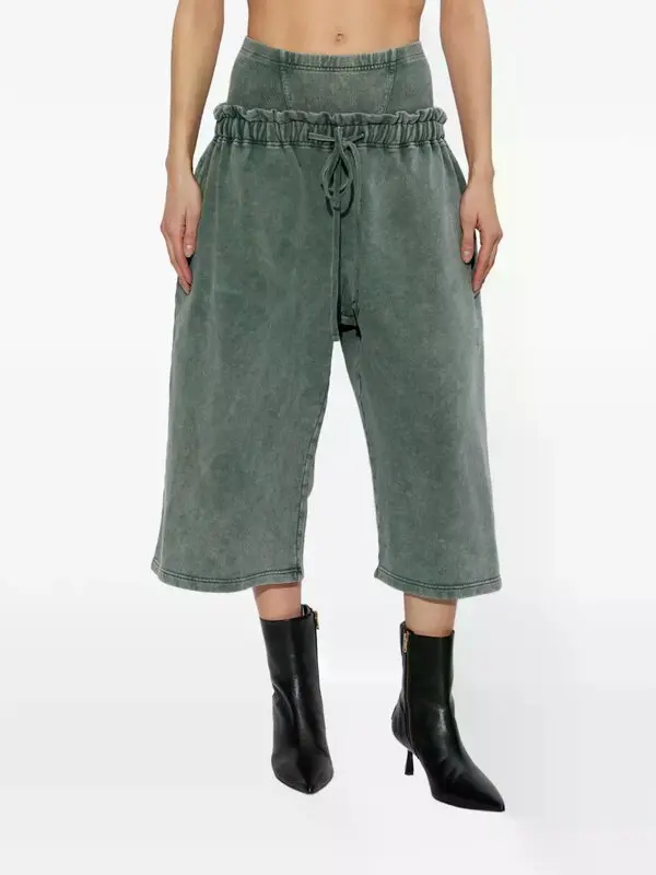 KNWLS Drawstring-fastening Ruffled Track Pants