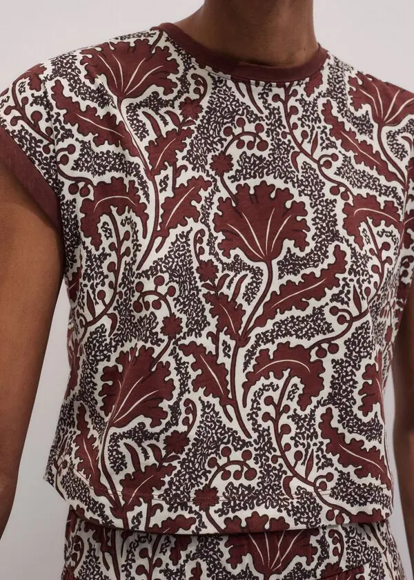 ME+EM Rising Wildflowers Print Relaxed Tee
