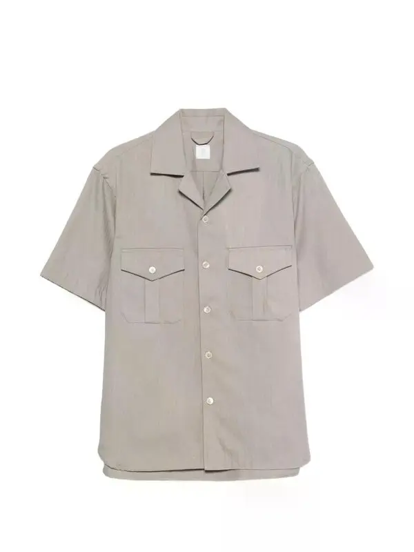 Eleventy Patch Pocket Shirt - Grey