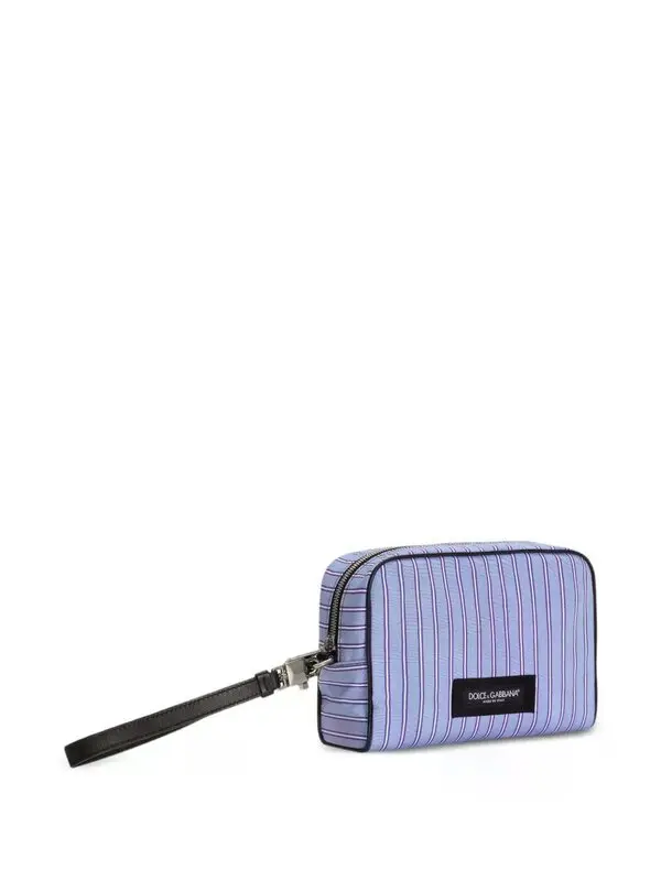 Dolce & Gabbana Striped Top-handle Tote Bag - Blue