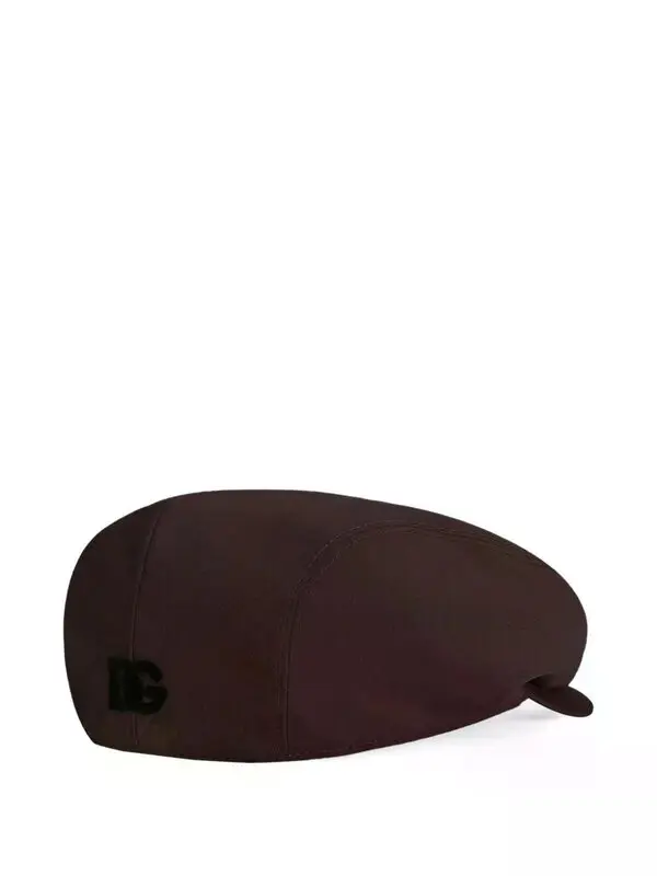 Dolce & Gabbana Logo Appliqué Beret