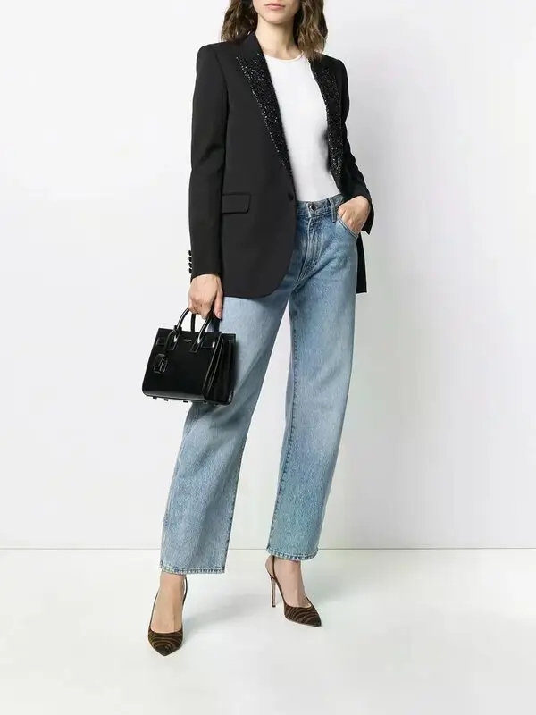 Saint Laurent Sac De Jour Tote - Black