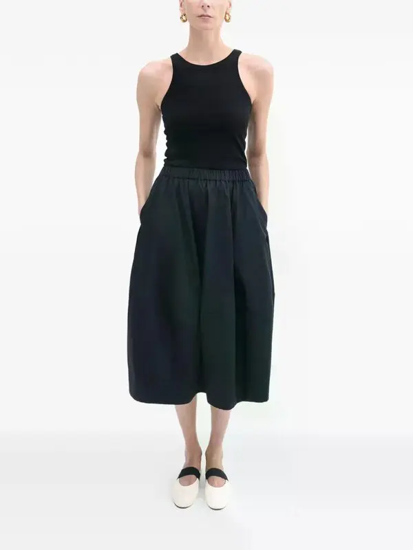 Co Collection Ribbed Tank Top - Black