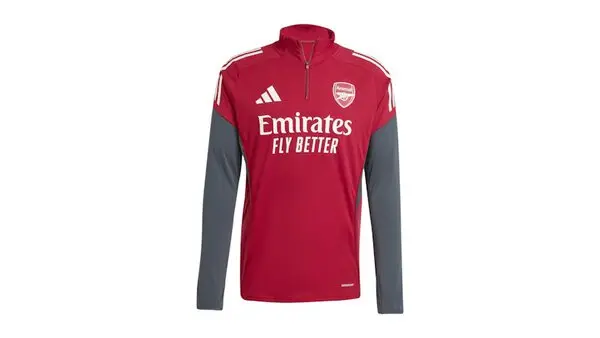 Adidas Arsenal Tiro 25 Competition Top - Team Coll Burgundy Grey