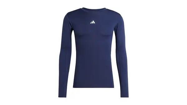 Adidas Techfit Compression Long Sleeve Longsleeve Top - Legend Ink