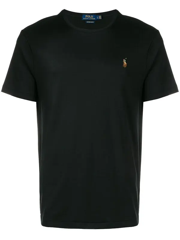 Polo Ralph Lauren Short-sleeve Soft Touch Crewneck T-shirt - Black