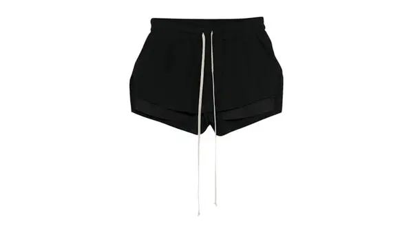 Rick Owens Fog Boxers Shorts - Black