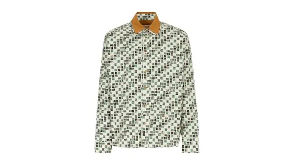 Marni Rhythms Print Poplin Shirt