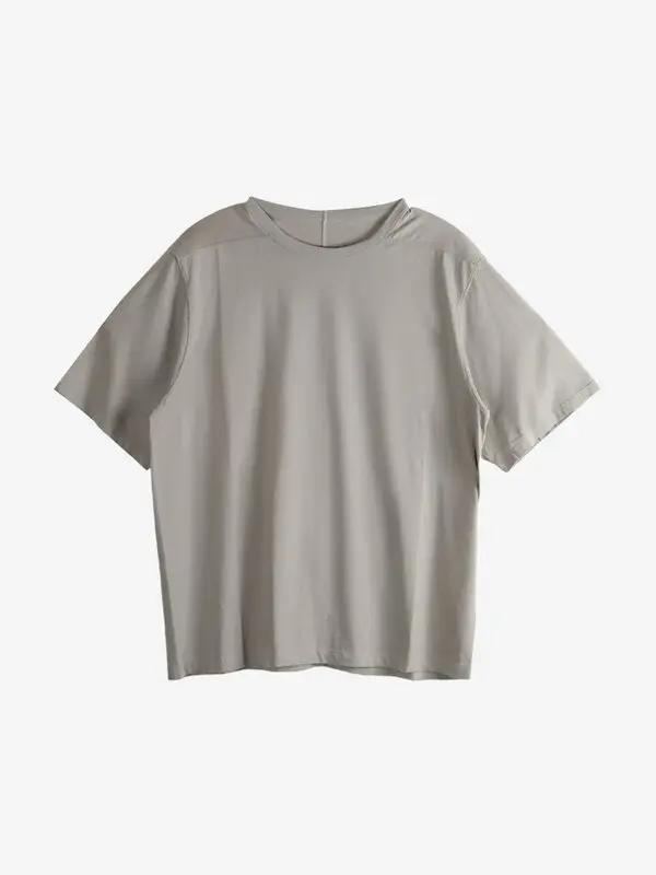 Rick Owens Cotton Jersey Brad T-shirt - Pearl