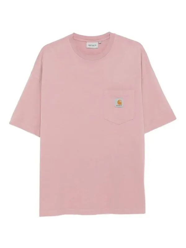 Carhartt Wip Short Sleeve Hudson Pocket T-shirt - Chalk Washed