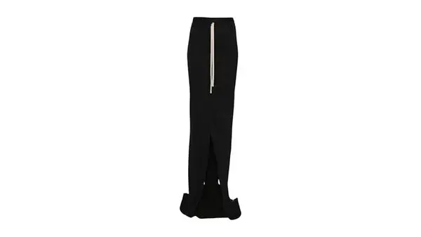 Rick Owens X Moncler Knitted Adjust Able Skirt - Black