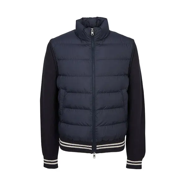 Moncler Padding Zip Up Cardigan