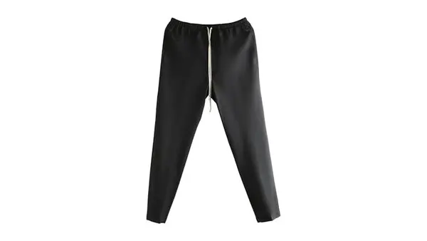 Rick Owens Drawstring Slim Long Pants