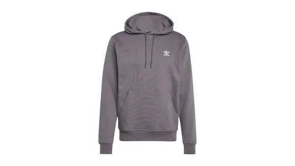 Adidas Trefoil Essentials Hoodie - Grey Strata