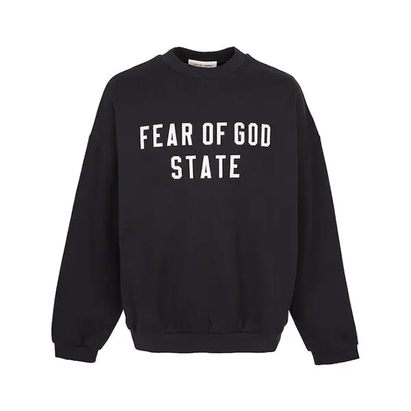 Fear Of God Essential Fleece Sweatshirt - Black