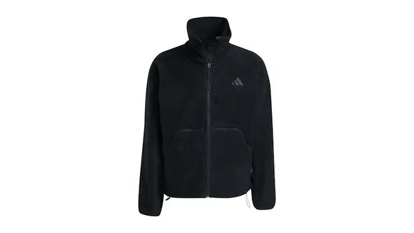 Adidas City Tech High Pile Fleece Full-zip Jacket
