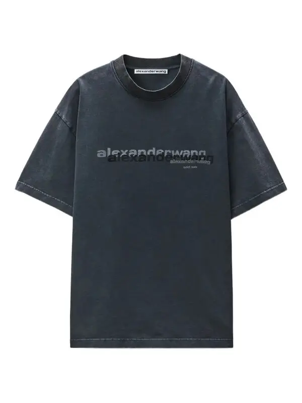 Alexander Wang Short Sleeve T-shirt - Washed Black