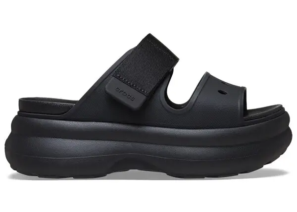 CROCS Soho Two Strap Sandal - Black