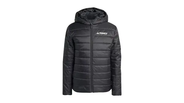Adidas Essentials Climawarm Insulated Hooded Jacket - Black
