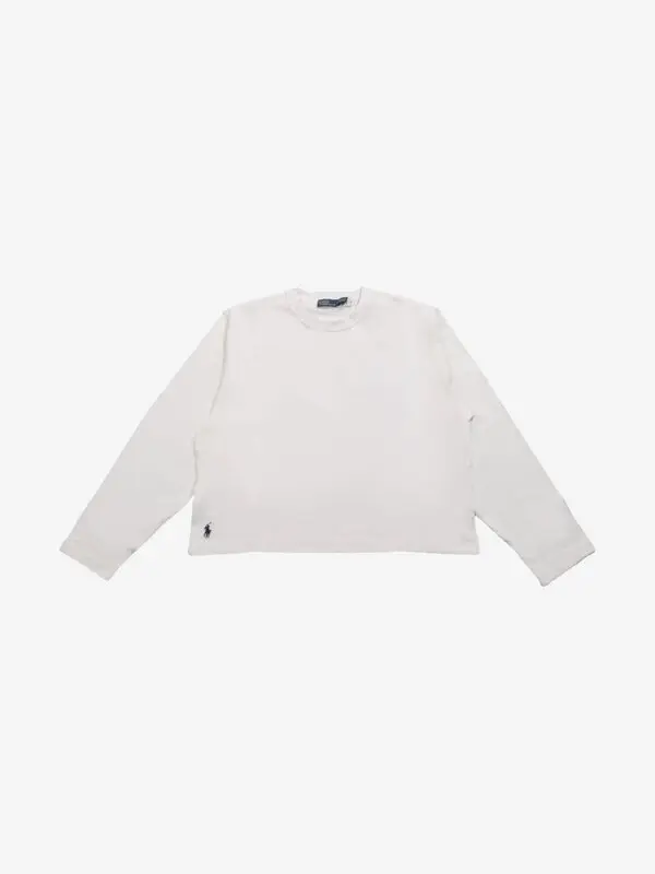 Polo Ralph Lauren Classic Long Sleeve Pullover - White