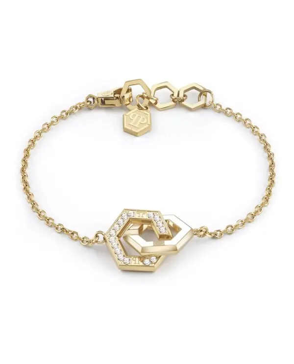 Philipp Plein Legacy Cable Chain Bracelet - Gold