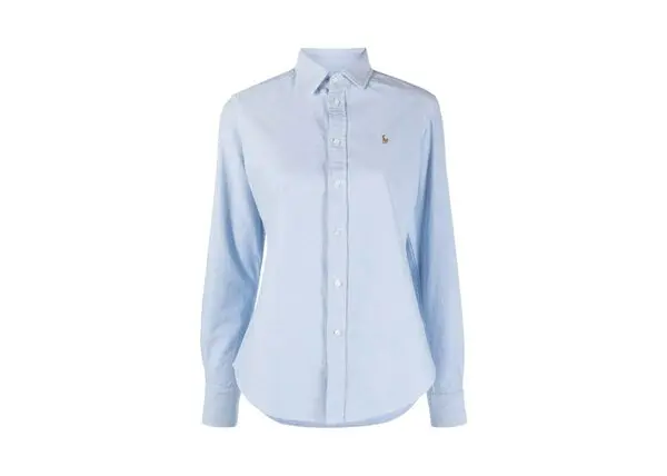 Polo Ralph Lauren Long Sleeve Button Down Shirt - Blue