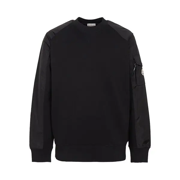 Moncler Logo Sweatshirt - Black