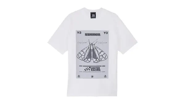 Adidas Y3 Nbhd Graphic T-shirt - Core White