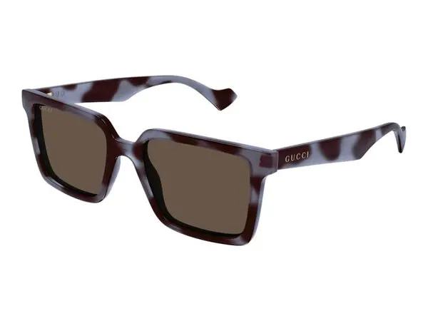 Gucci Square Sunglasses - Grey/brown (gg1540s/005)