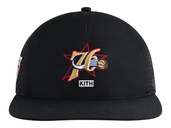 Kith X 47 Brand Nba Allstar Philadelphia 76ers Trucker Hat - Black