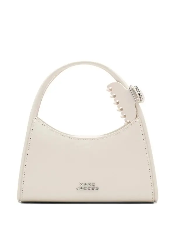 Marc Jacobs The Claw Clip Glam Crossbody Bag - Cotton White