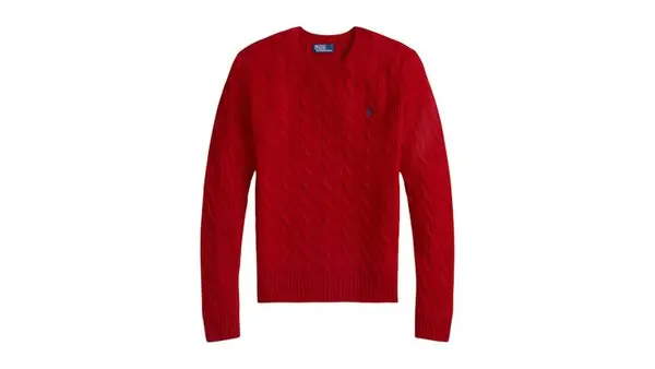 Polo Ralph Lauren Julianna Long Sleeve Pullover - Fireside Red