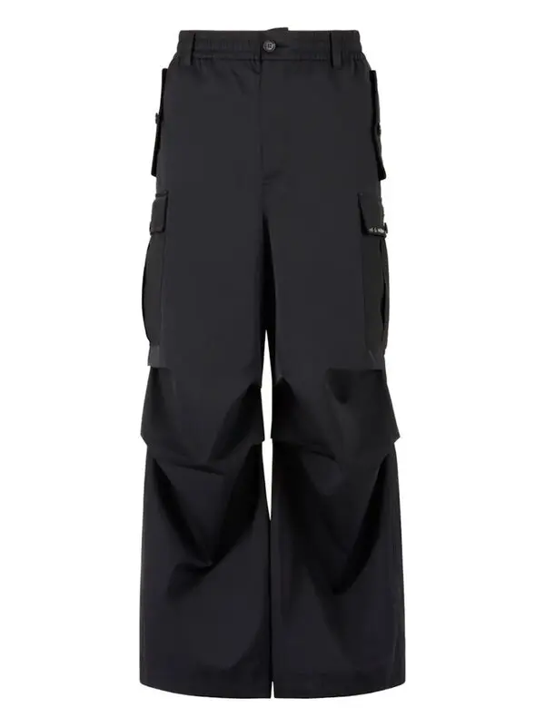 Marni Waterrepellent Taffeta Cargo Pants - Black