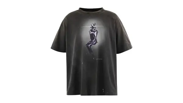 SAINT MXXXXXX Sorayama Mask T-shirt - Black