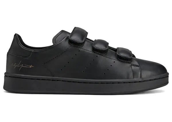 Adidas Y3 Stan Smith Hook And Loop - Black