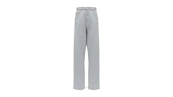 MAISON MARGIELA Logo Pants - Grey Melange