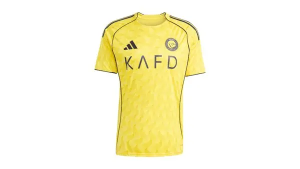 Adidas Al Nassr Fc 2025/2026 Home Jersey - Impact Yellow Night Indigo