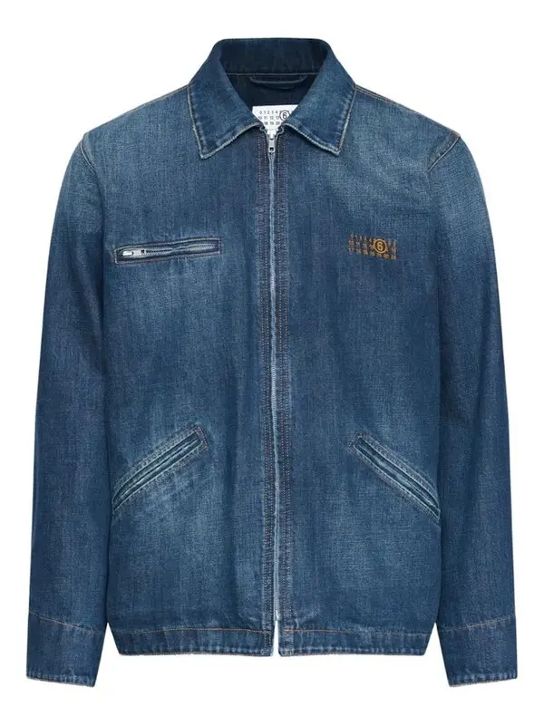 MAISON MARGIELA Sports Jacket - Medium Blue