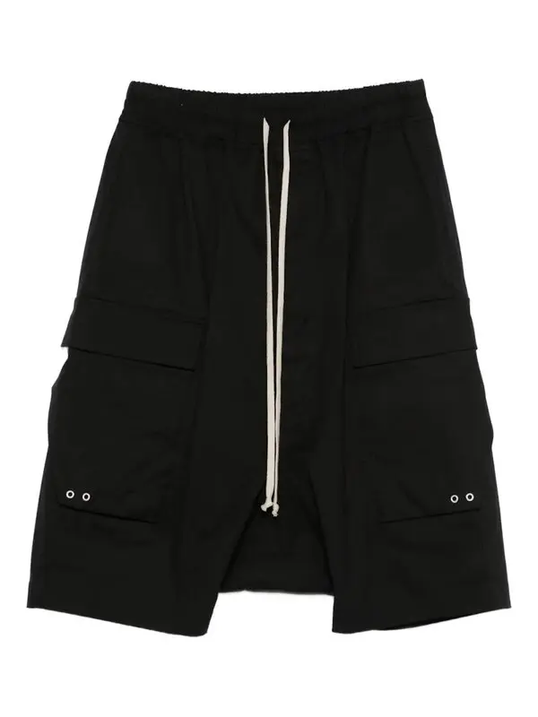 Rick Owens Cargo Pod Shorts - Black