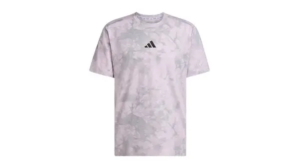 Adidas Primelift Graphic T-shirt - Ice Lavender Powder Plum Grey