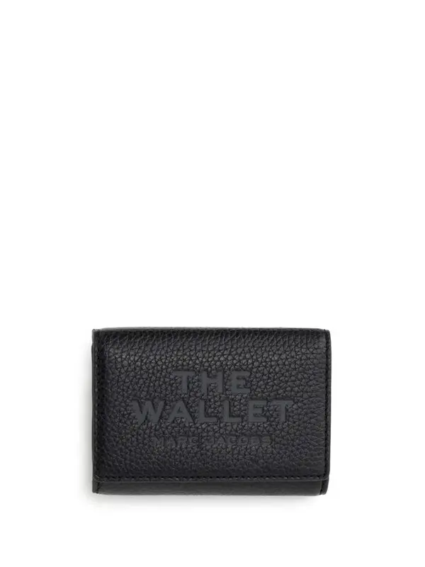 Marc Jacobs The Trifold Leather Wallet - Black