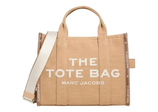 Marc Jacobs The Jacquard Medium Tote Bag - Beige