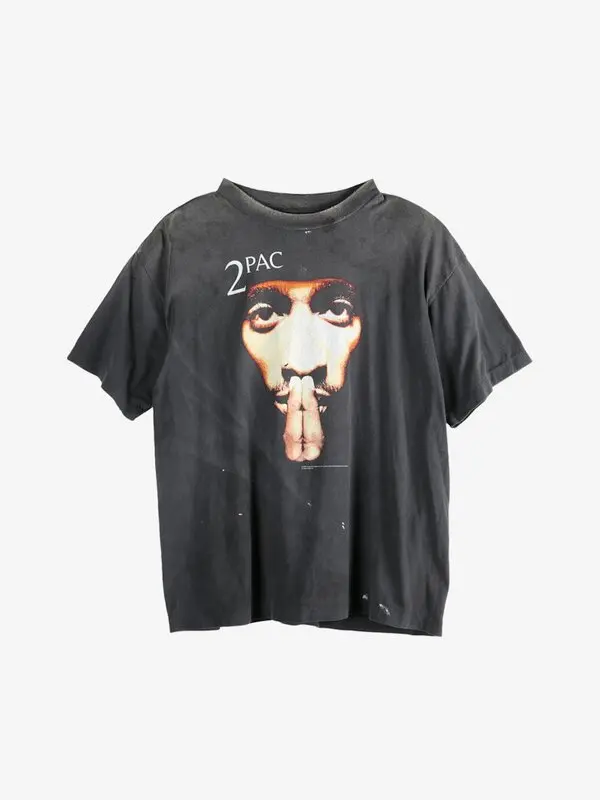 SAINT MXXXXXX 2pac Short Sleeve T-shirt