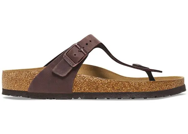BIRKENSTOCK Gizeh Oiled Leather - Habana