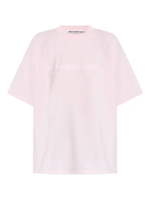 Alexander Wang Short Sleeve T-shirt - Light Pink